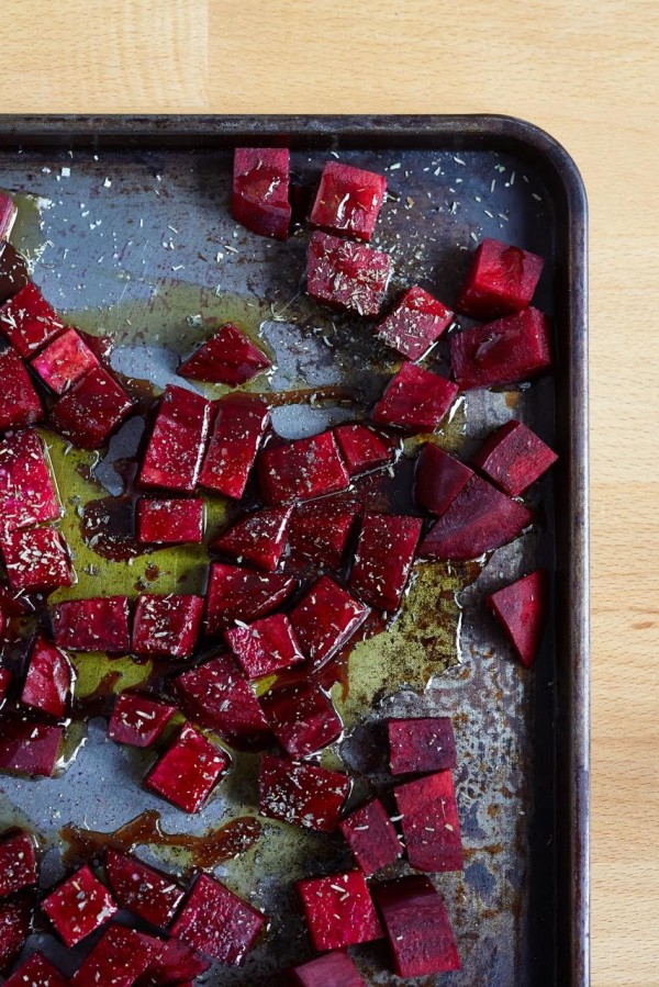 Betteraves rôties au four